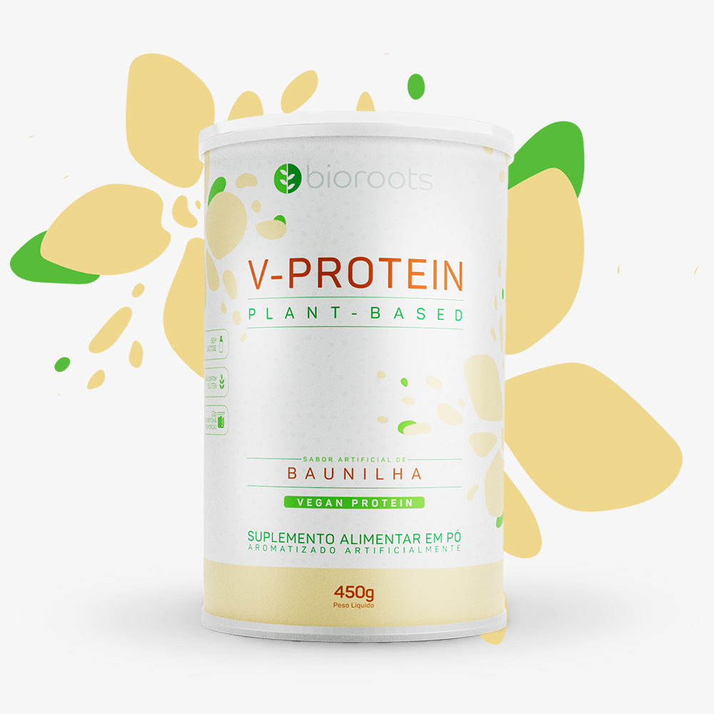 V-protein Plant Based - 450g - Bioroots